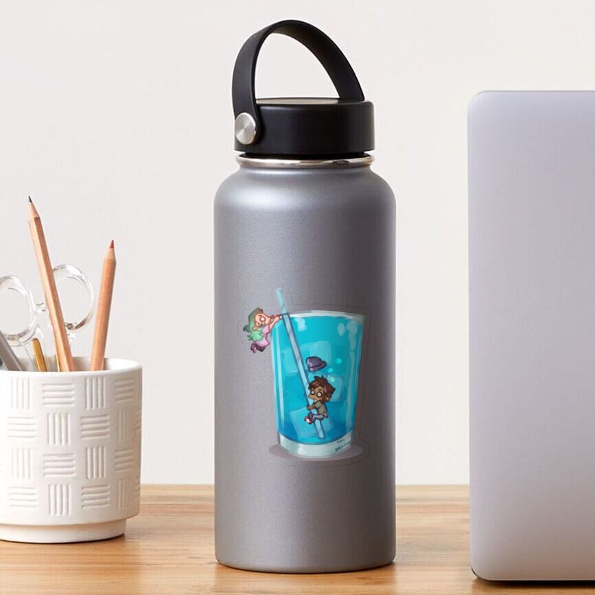 "Beta Blue Lemonade" Sticker for Sale by Bit-Sweet-Choc1 | Redbubble