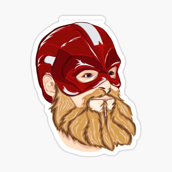 "Red Guardian" Sticker for Sale by shopRedGuardian | Redbubble