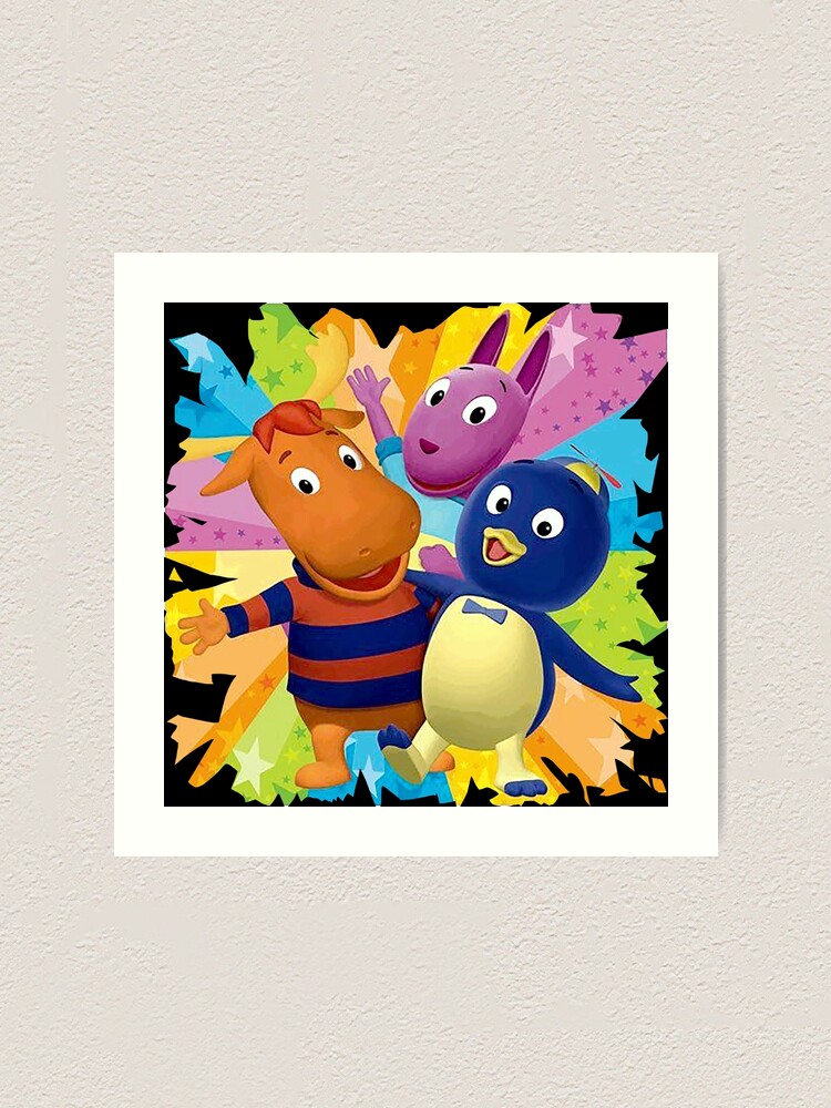 "backyardigans 13" Art Print for Sale by evemosciski | Redbubble