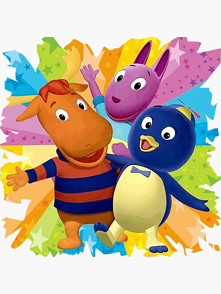 "backyardigans 13" Sticker for Sale by evemosciski | Redbubble