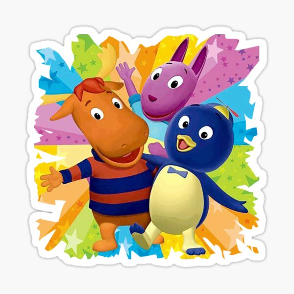 "backyardigans 13" Sticker for Sale by evemosciski | Redbubble