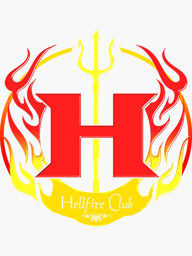 "Hellfire Club T-ShirtMarvel's Hellfire Club" Sticker von LarSallen ...