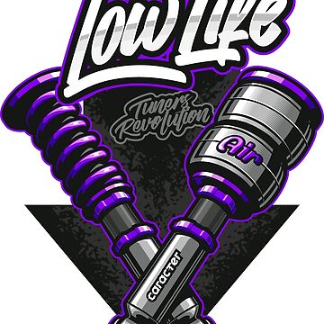 "LowLife" Sticker for Sale by GoinWide | Redbubble