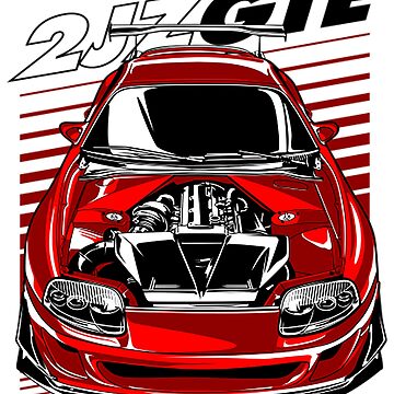 "Toyota 2jzgte Engine T-ShirtToyota 2JZGTE " Photographic Print for ...