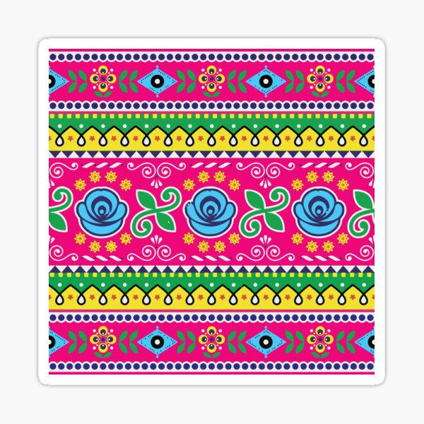 "Pashto Design | Cultural Design | Tradition Of Pashtoon" Sticker for ...