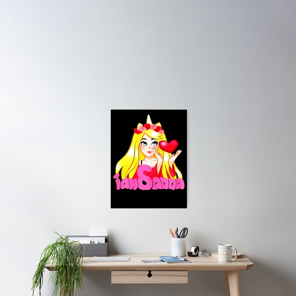 "i am sanna the beautiful gamer girl" Poster for Sale by BRAILIAN ...