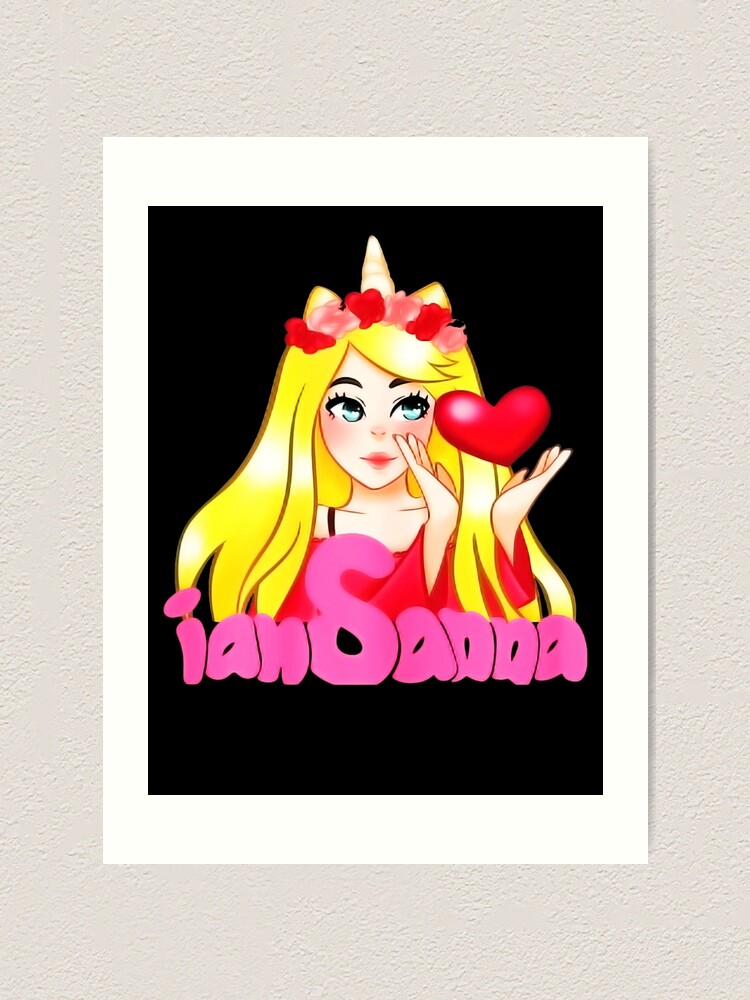 "i am sanna the beautiful gamer girl" Art Print for Sale by BRAILIAN ...