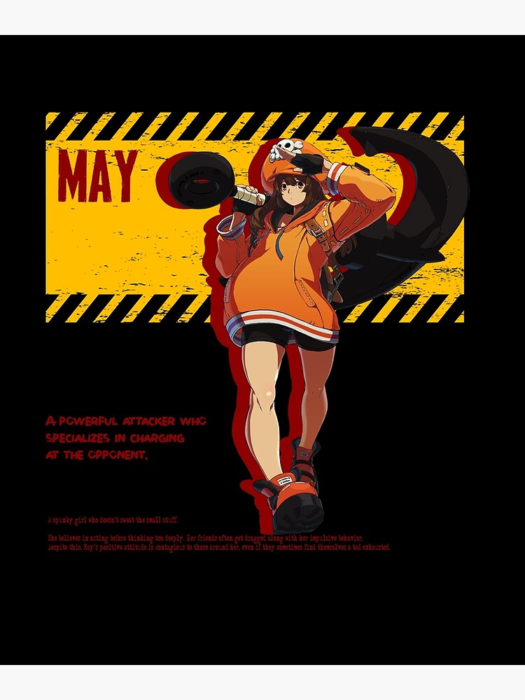 "GG STRIVE - MAY" Poster by Albat672 | Redbubble
