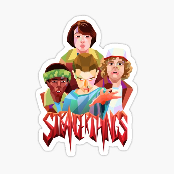 "Stranger Things" Sticker by nocturnalgeek | Redbubble