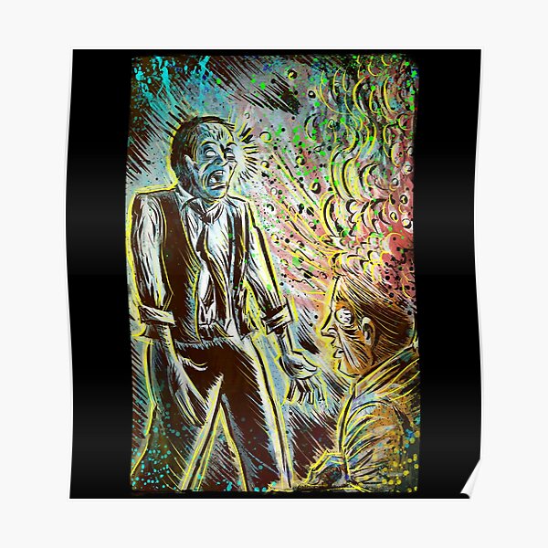 "Scanners art print david cronenberg horror sci fi science fiction 1981 ...