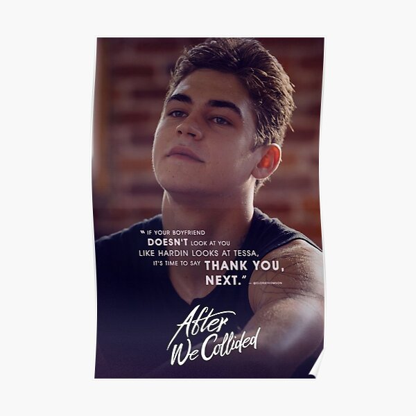 "After We Collided Movie" Poster by spansorlandon | Redbubble