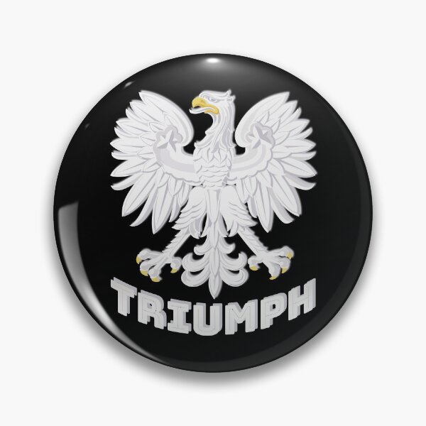 "Triumph" Pin for Sale by aldacurtis | Redbubble