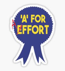 Prize Ribbon Stickers | Redbubble