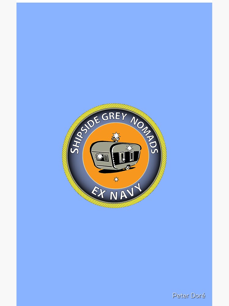 "Shipside Grey Nomads - Phone Case 5 Star" Sticker for Sale by pdore ...