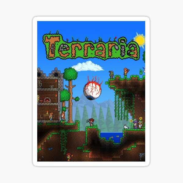 "Birthday Gift Terraria Game Christmas" Sticker for Sale by ...