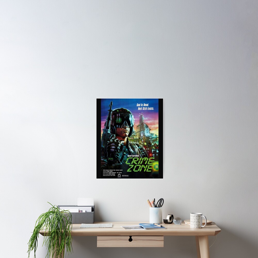 "Crime Zone Poster" Poster by wieber20 | Redbubble