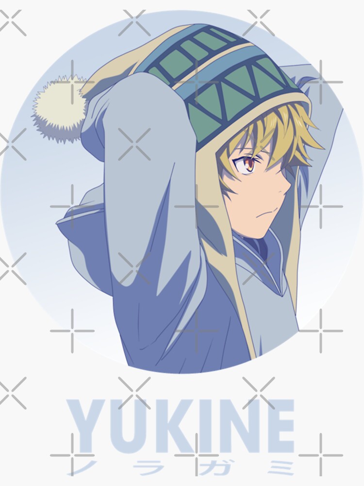 "yukine cute face anime noragami art " Sticker for Sale by LintonMelody ...