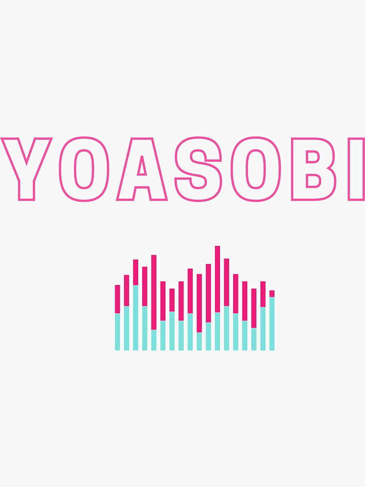 "Yoasobi" Sticker for Sale by DomZo | Redbubble