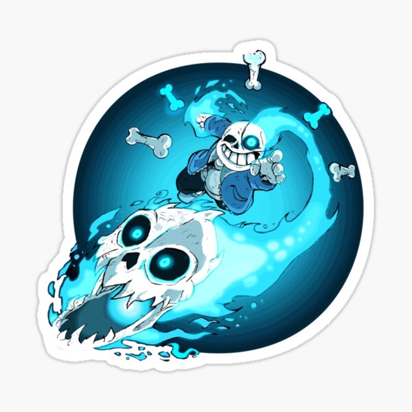 "Undertale Game - Sans" Sticker for Sale by EthelLyle3 | Redbubble