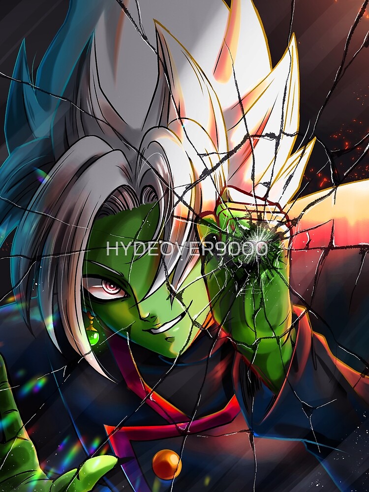 "Fused Zamasu smash glass" Art Print for Sale by HYDEOVER9000 | Redbubble