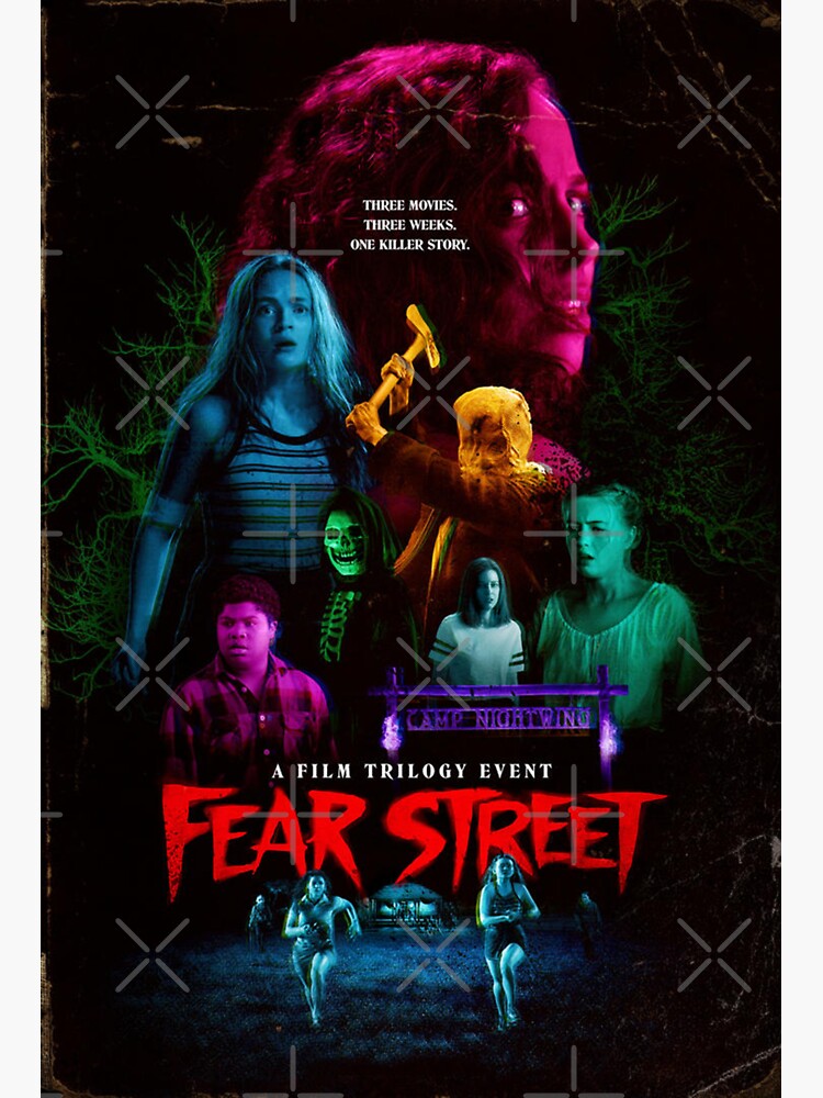 "Fear street" Sticker by Sarahoctopus | Redbubble