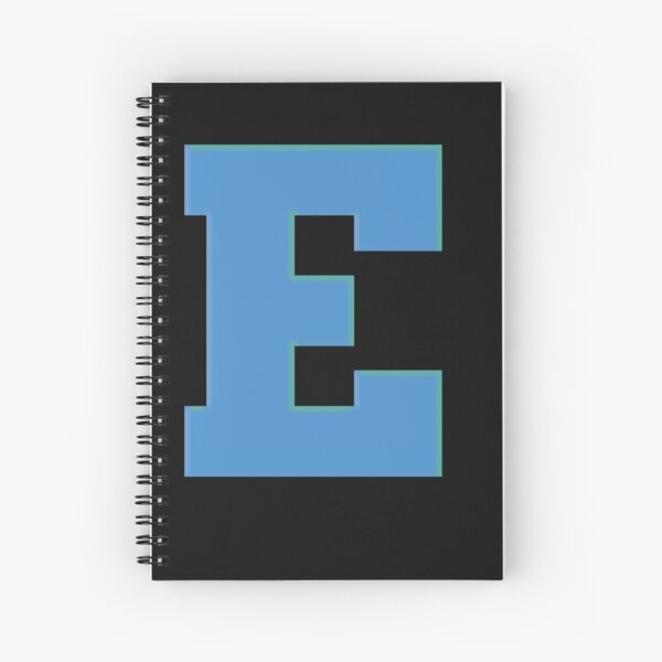 "Exert Sports 3D Letter E Logo" Spiral Notebook for Sale by PopPucks ...