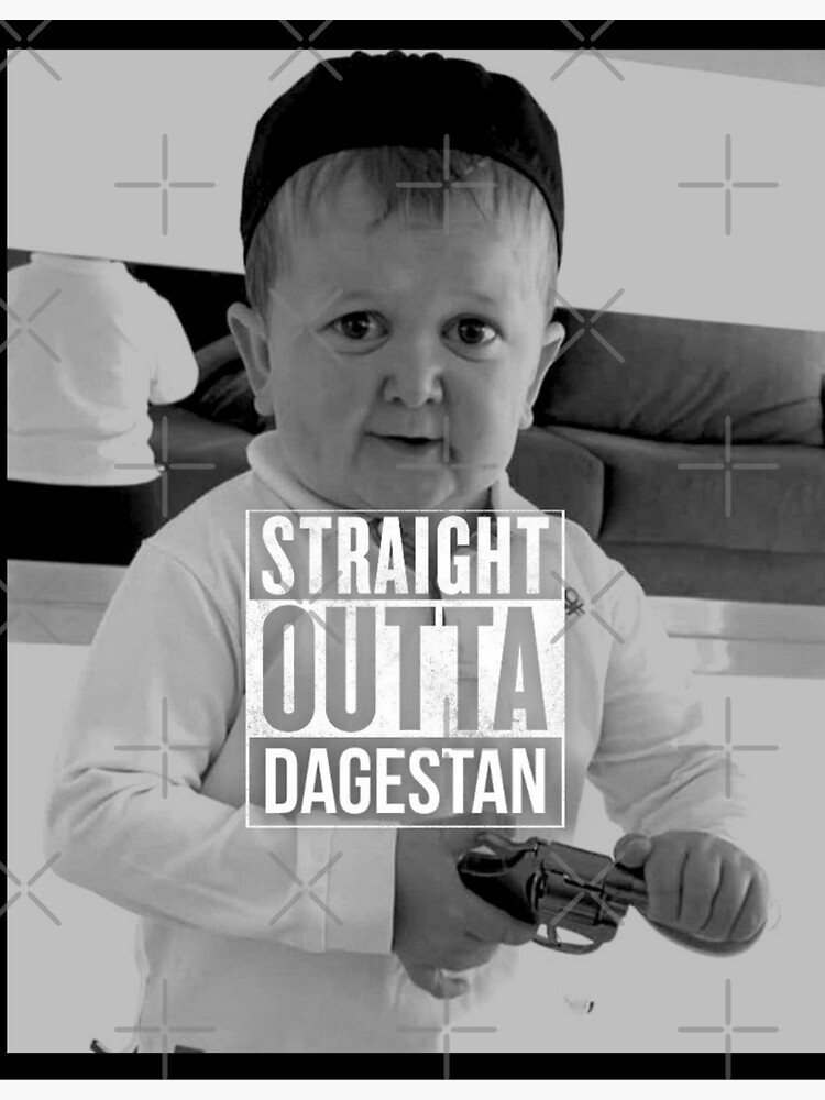 "Habulla Straight Outta Dagestan" Sticker for Sale by JamieHasbulla ...