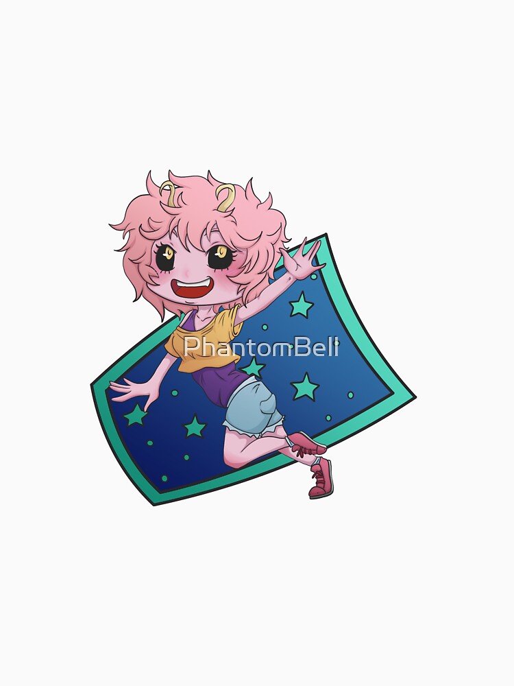 "Hero Academia Mina Ashido Chibi Fanart" T-shirt by PhantomBell ...