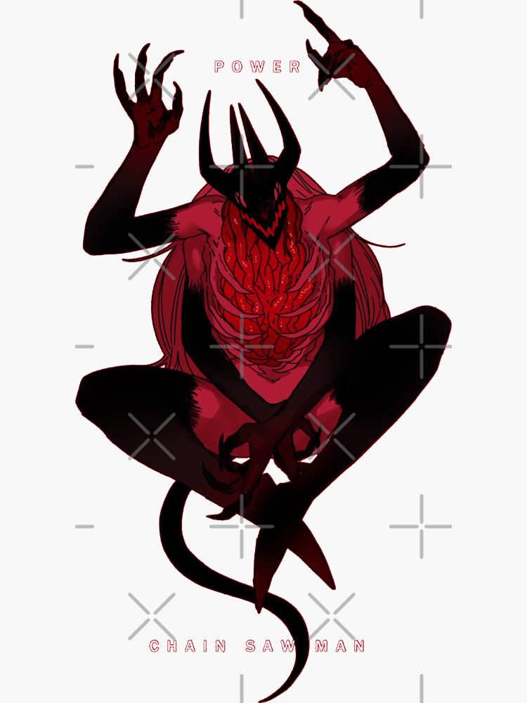 "Power Devil Mode - Chainsaw Man " Sticker by Anime-Express | Redbubble
