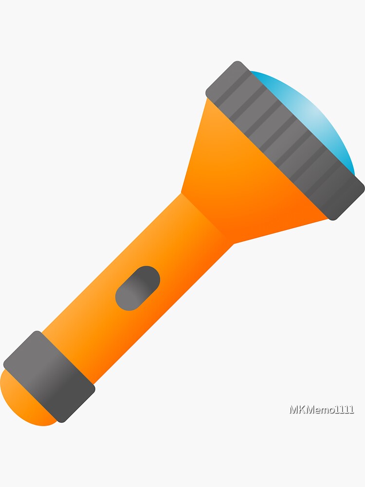 "Flashlight Electric Torch" Sticker for Sale by MKMemo1111 | Redbubble