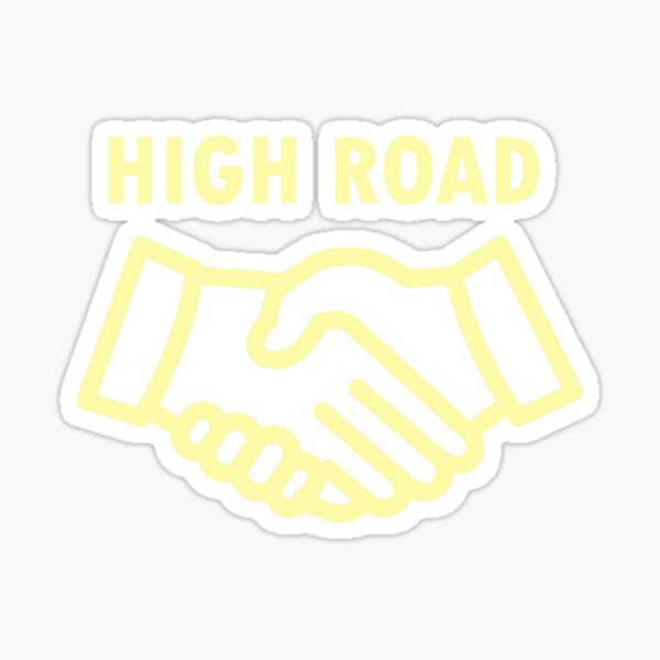 "Victory B Drew Dirksen Merch High Road Logo" Sticker for Sale by ...