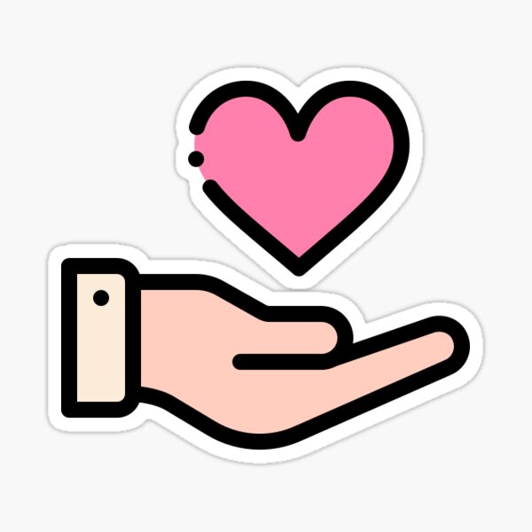 "love logo" Sticker by abdoaithammou | Redbubble
