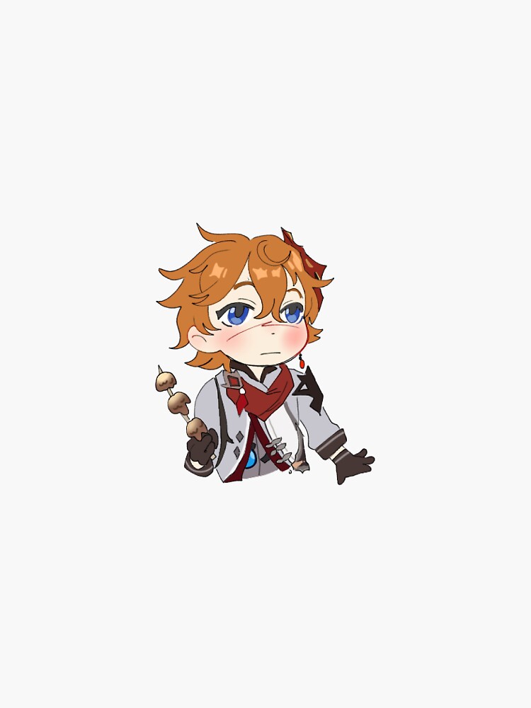 "childe sticker (genshin impact)" Sticker for Sale by TheArtisticPier ...