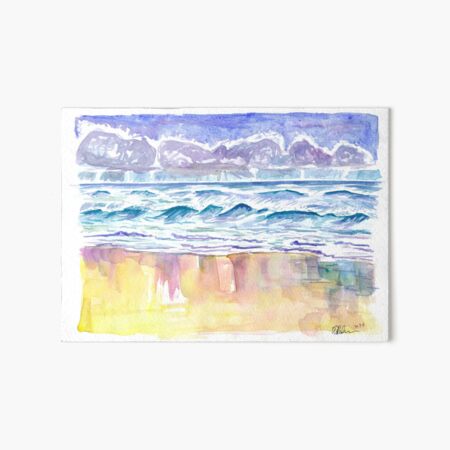 "Long Island East End Quogue Hamptons Beach Scene" Art Board Print by ...