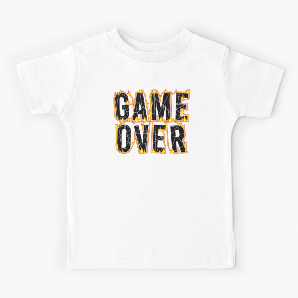 "Game Over" Kids T-Shirt by PrevailCreative | Redbubble