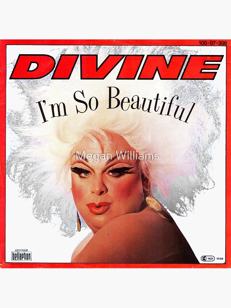 "Divine " Sticker for Sale by STILLBIRTH | Redbubble