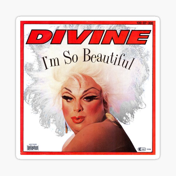 "Divine " Sticker for Sale by STILLBIRTH | Redbubble