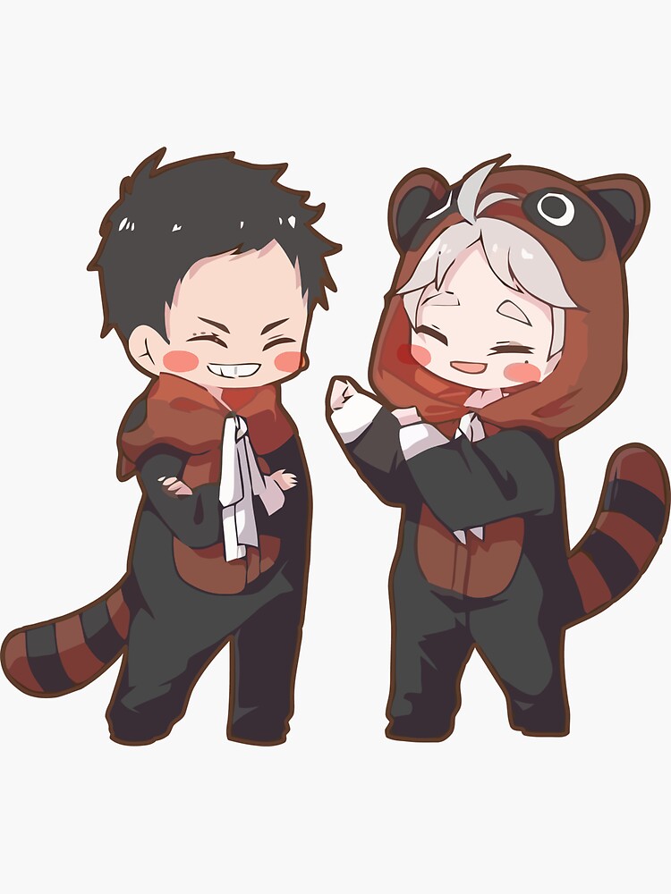 "Chibi Karasuno Daichi" Sticker by Covintage19 | Redbubble