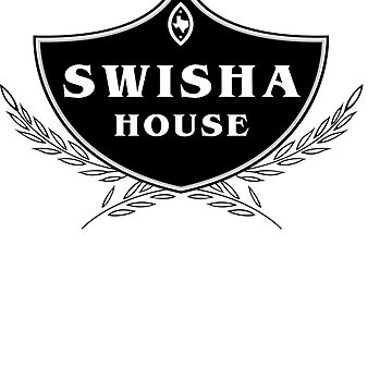 "Swisha House Houston Texas x Swisher Sweets Parody" Sticker for Sale ...