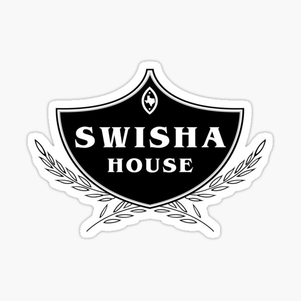 "Swisha House Houston Texas x Swisher Sweets Parody" Sticker for Sale ...