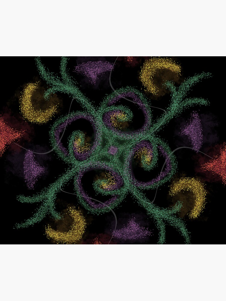 "Swirly design" Sticker for Sale by Tomatsuppe | Redbubble