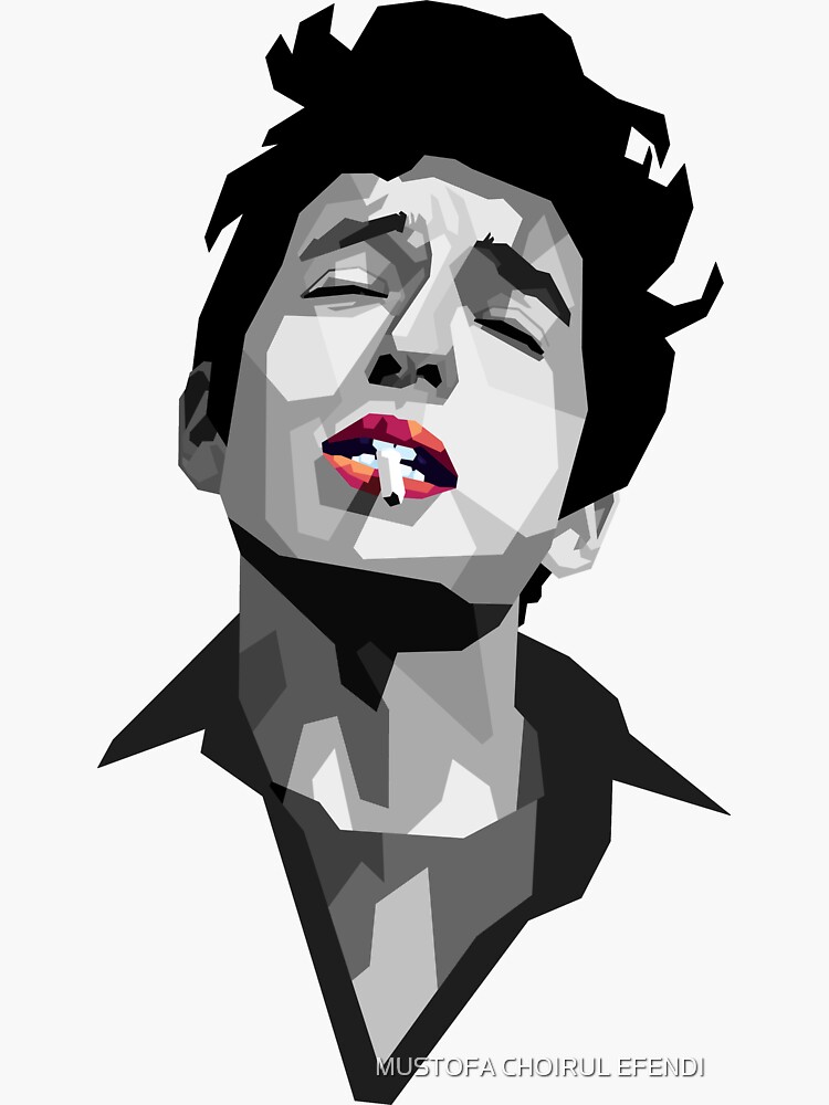 "Legend Singer" Sticker for Sale by dhanz | Redbubble