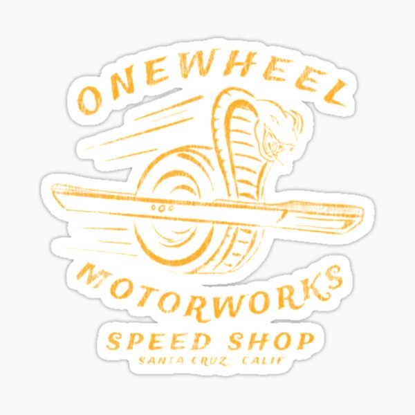 "OneWheel Motorworks Santa Cruz" Sticker for Sale by Irundell2020 ...