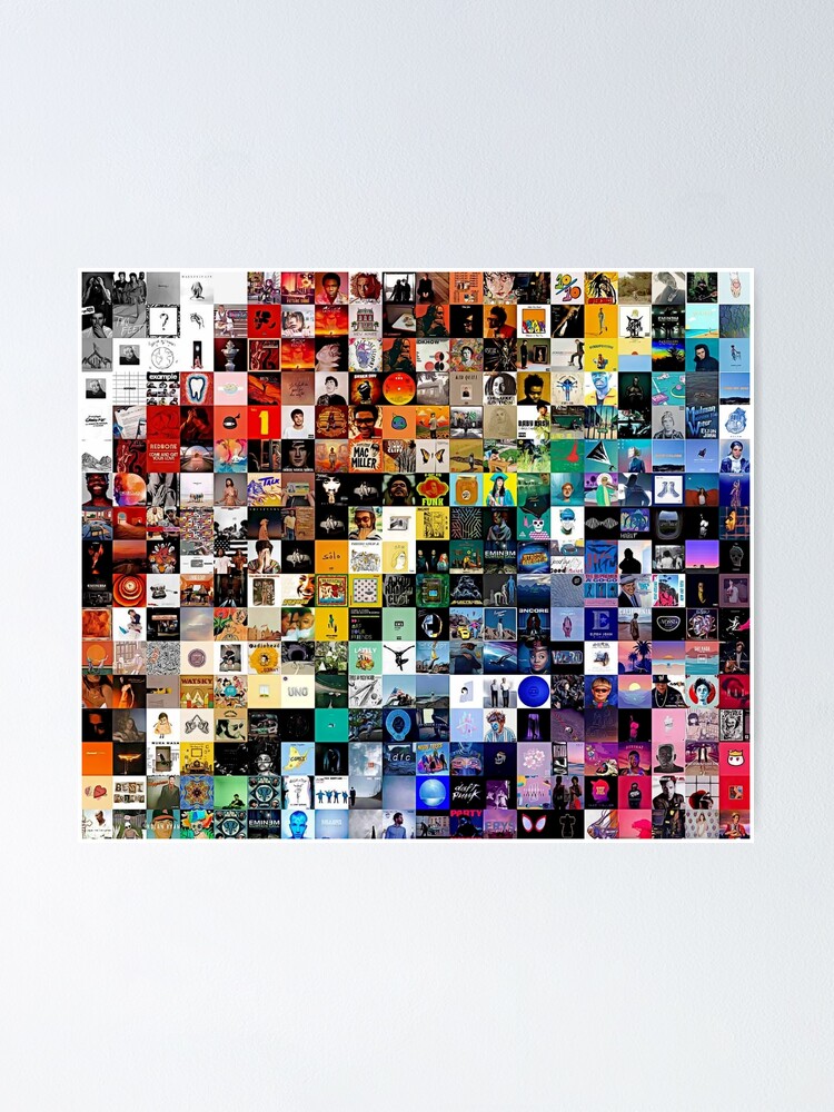 "Rainbow musical full album collage" Poster for Sale by cisbosku999 ...