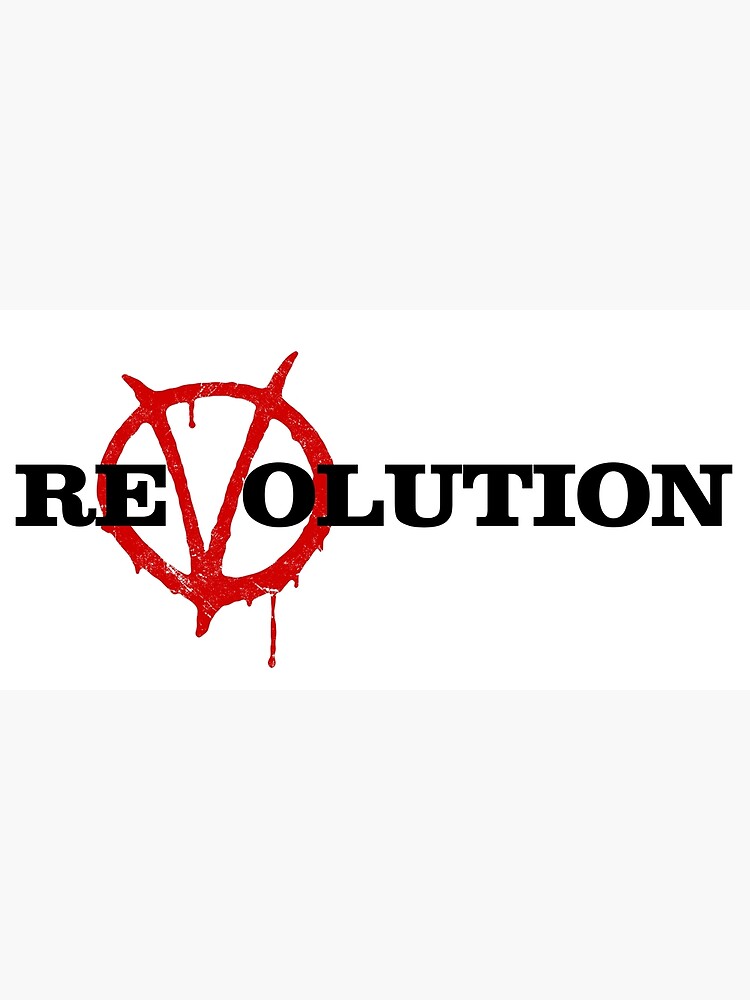 "ReVolution V for Vendetta" Poster for Sale by Coccomedian | Redbubble
