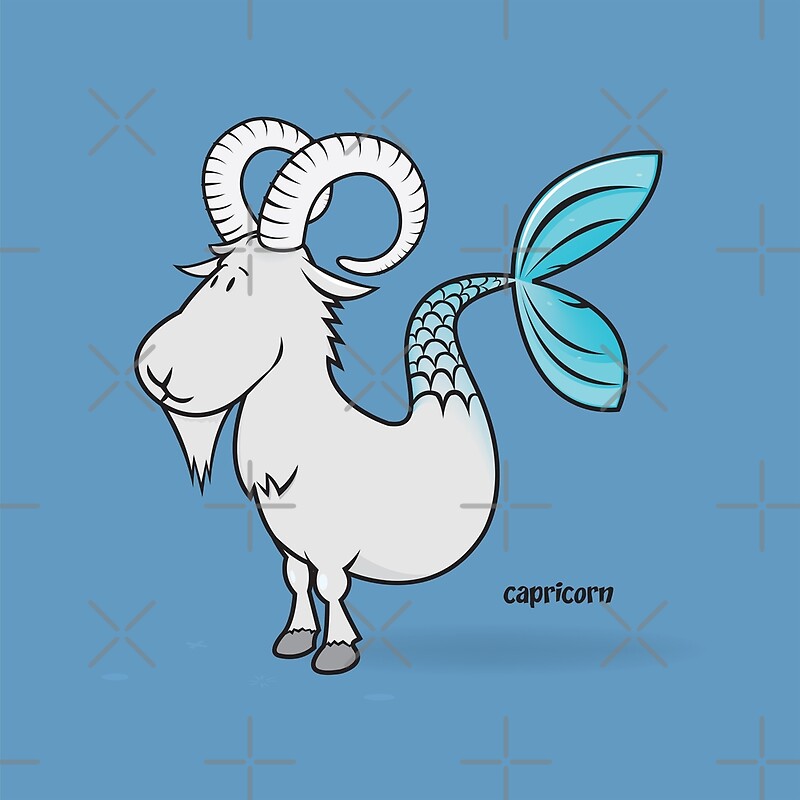 "funny zodiac/capricorn" by mangulica | Redbubble