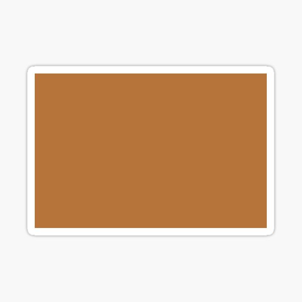 "Warm Autumn Brown Solid Color Single Accent Shade / Hue Coordinates w ...