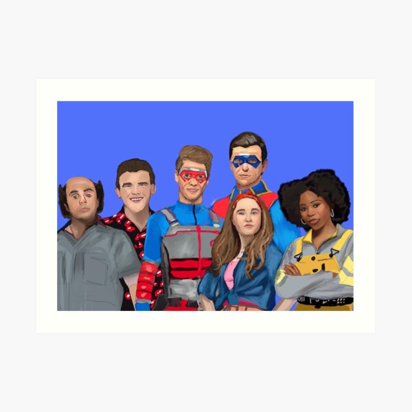 "Henry Danger Squad Digital Drawing" Art Print for Sale by Merch by ...