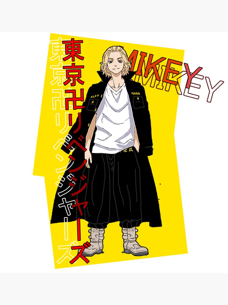 "Mikey" Sticker for Sale by McAnime | Redbubble