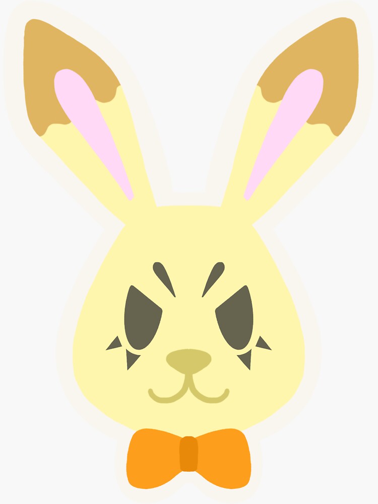 "Edgy bunny" Sticker by Maaya-ng | Redbubble